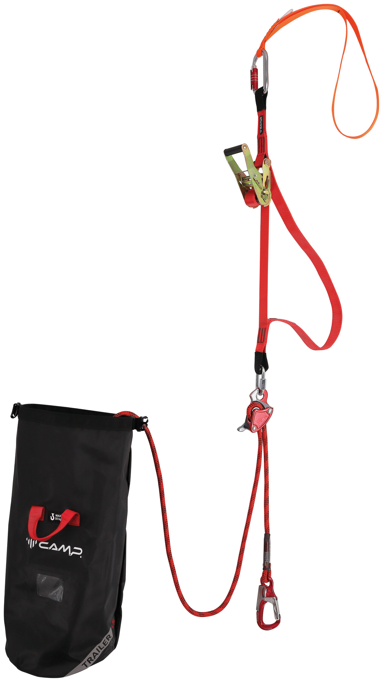 CAMP RESCUE KIT DRUID RATCHET Redningssett for nedfiring - Varri